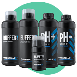 essential lab grow room ph buffer 7 calibration solutions